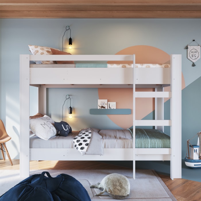 Beliche Cama Slim BI020 Branco Comm| Milani Store