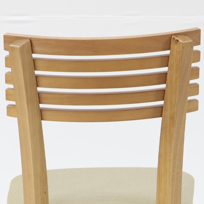 Cadeira Decorativa Serene Pes Mad Amnd Ripado Nacc l Milani Store