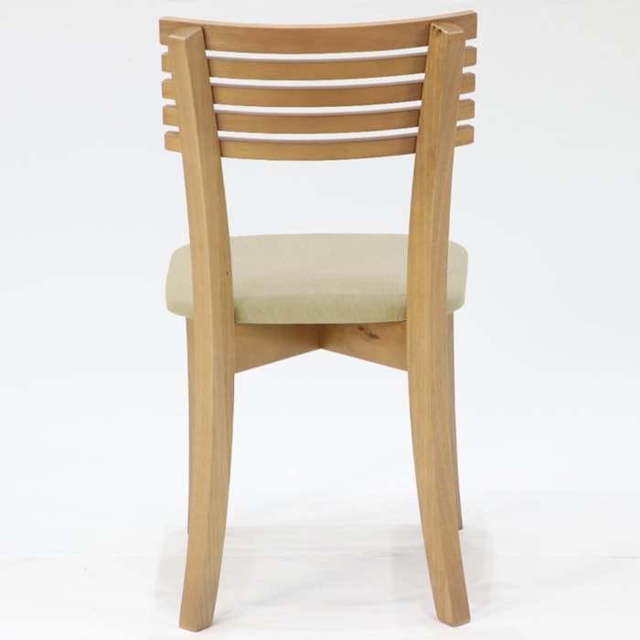 Cadeira Decorativa Serene Pes Mad Amnd Ripado Nacc l Milani Store