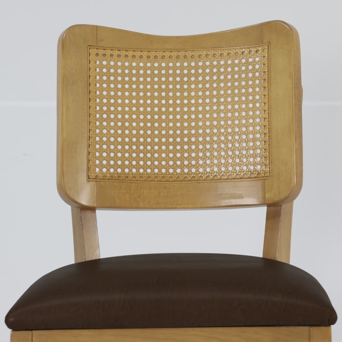 Cadeira Decorativa Tela Tingd Pes Md Amd Cafe Nacc l Milani Store