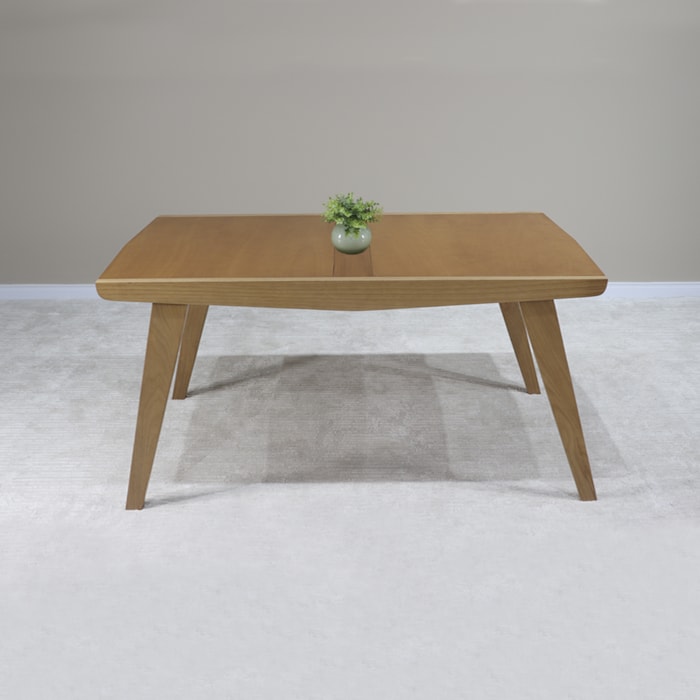 Mesa De Jantar Extensivel 133 ou 185cm Md Pnha Nac l Milani Store