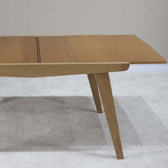 Mesa De Jantar Extensivel 133 ou 185cm Md Pnha Nac l Milani Store