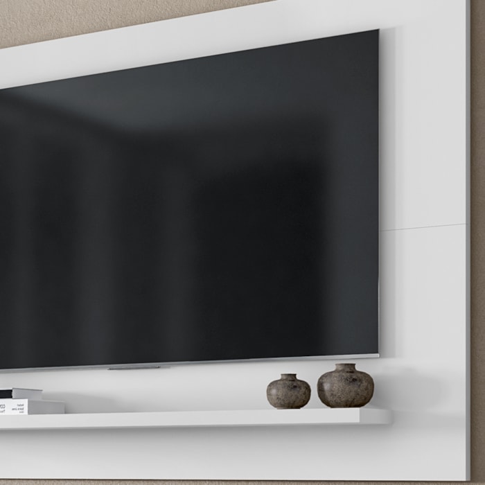 Painel P Sala Tv 50 Polegadas 088163 Branco DCASA l Milani Store